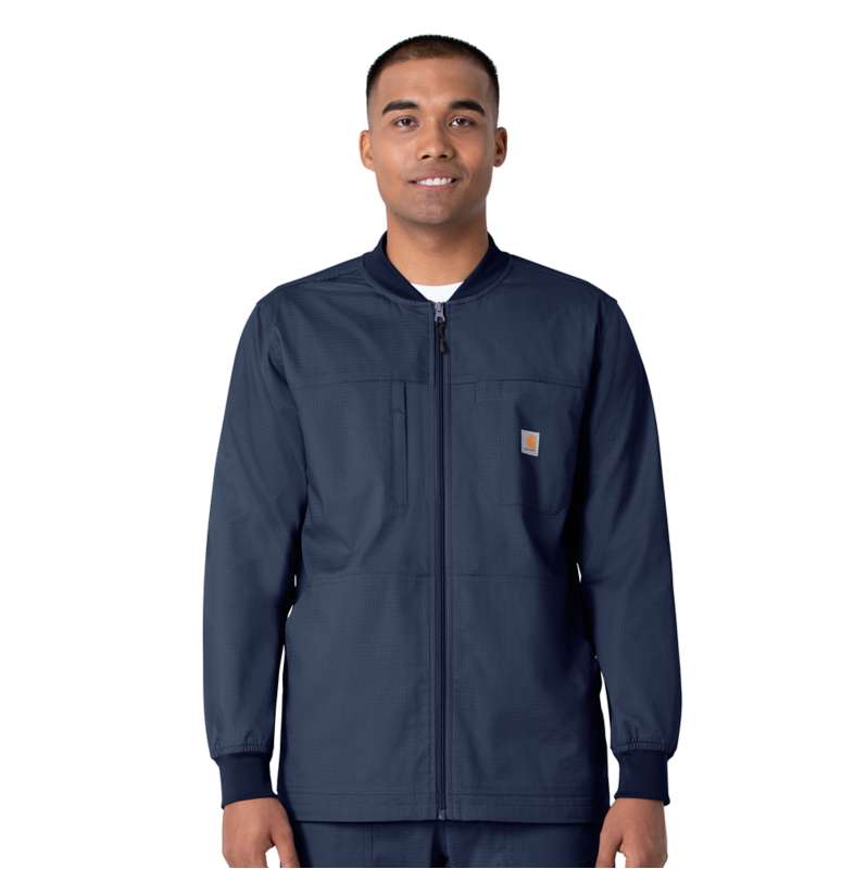 Rugged Flex® Ripstop Utility Warm-Up Jacket | Navy | Carhartt
